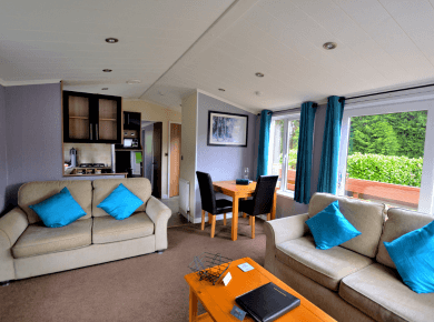 Holiday Lodges with Hot Tubs Peak District | Longnor Wood